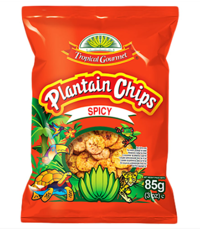 Plantain Chips Tropical Gourmet Spicy - Flavormoves